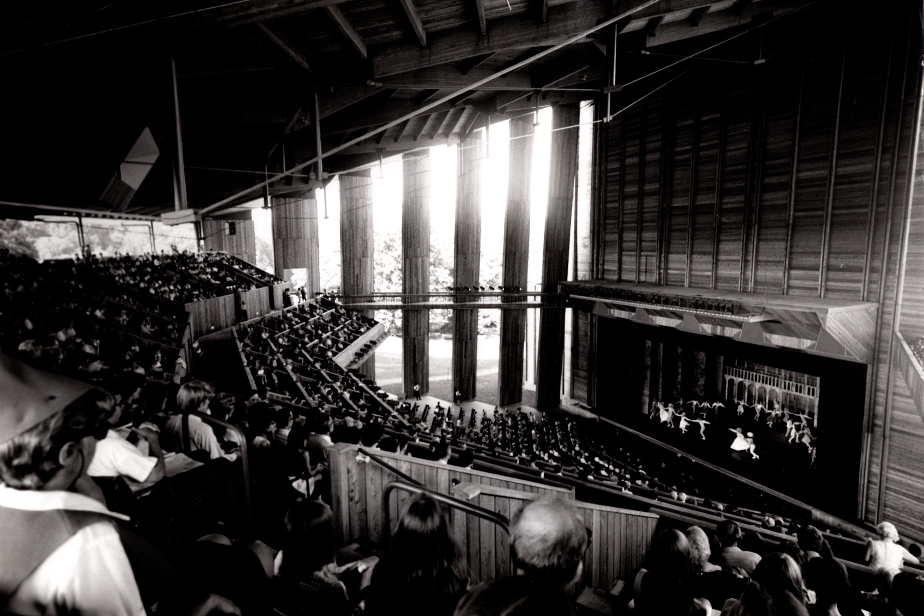 Filene Center at Wolf Trap || Architect Edward F. Knowles + Architect ...