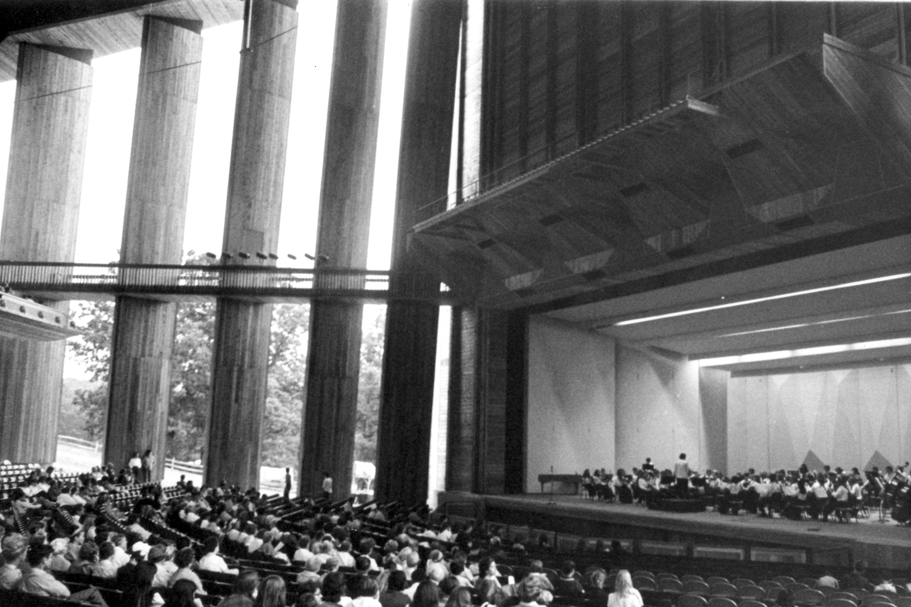 Filene Center at Wolf Trap || Architect Edward F. Knowles + Architect ...